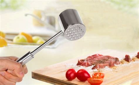 Dishwasher Safe Meat Tenderizer 304 Stainless Steel Heavy Duty Meat