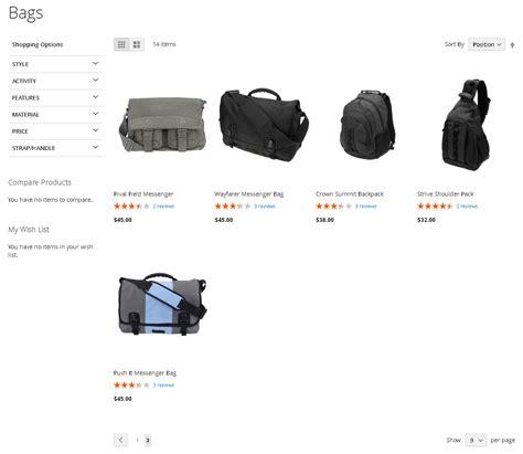 how to configure the pagination controls in magento 2 mageplaza