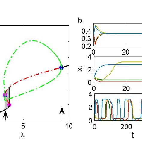 Bifurcation Diagram Of The Deterministic Equation A Bifurcation