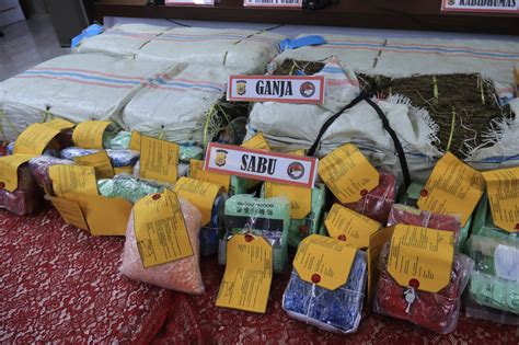 Selama Januari 2024 Polda Aceh Ungkap 46 Kasus Narkotika