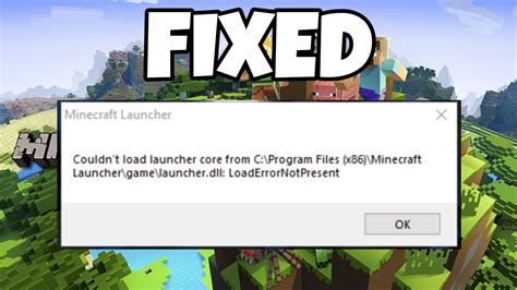 minecraft launcher error how to fix couldn t load