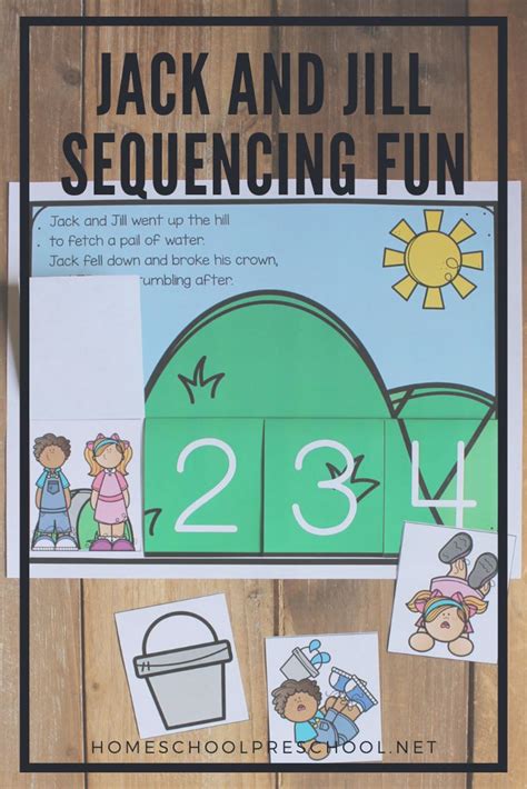 Jack And Jill Sequencing Sequencing Activities Preschool Jack And