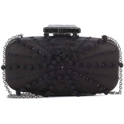 Oscar De La Renta Embellished Satin Clutch 39 525 Mxn Liked On