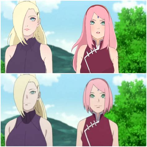 Ino And Sakura In My Version Karin144 Illustrations Art Street