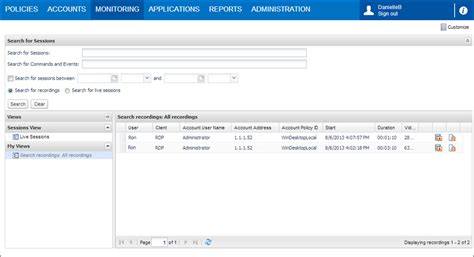 audits in psm for ssh