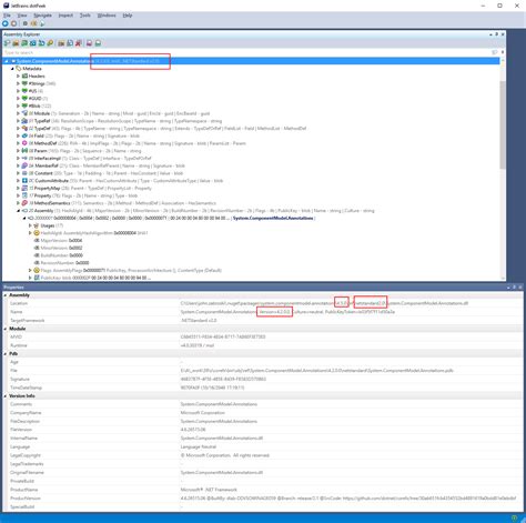 [question] assemblyref does not match deps json