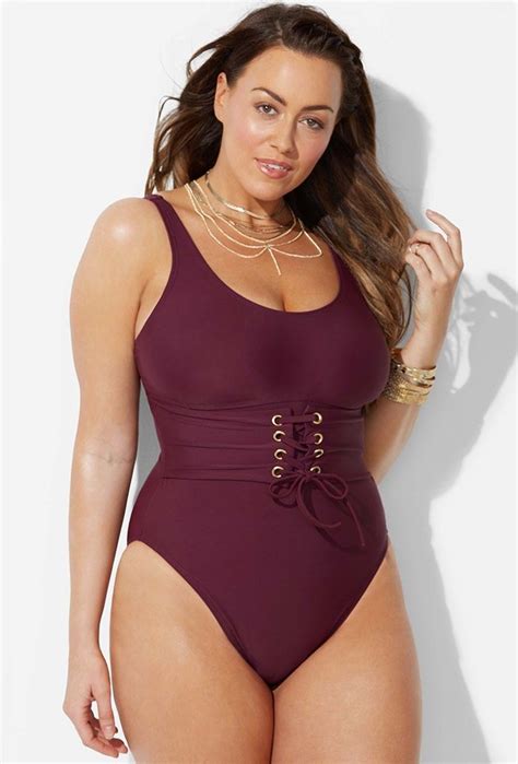 S4a Gabifresh X Plus Size Swimsuits For All Dunes Plus Size Swimsuit
