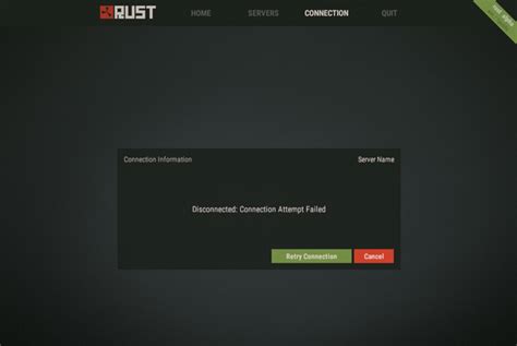 rust failed to connect Что Делать analyticsdannie