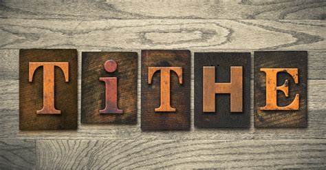 The 3 Gs Of Tithing