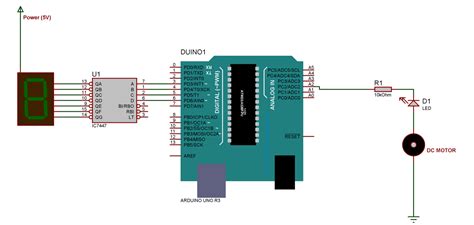 tachometer circuit diagram using arduino coginspire