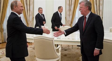 Uawire Putin And Bolton Agree On The Date And Venue For The Us Russia