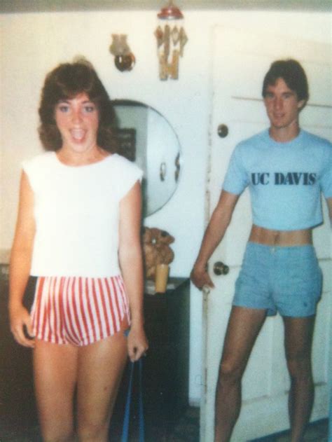 Dolphin Shorts One Of Popular Fashion Styles In The 1980s ~ Vintage