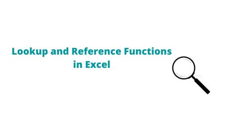 lookup and reference functions in excel [part 1] quickexcel