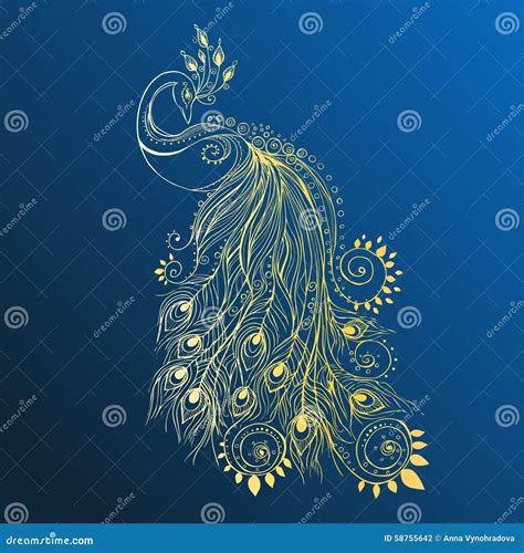Beautiful Card Stock Vector Illustration Of East Blue 58755642