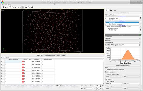 how to save data in text file for all frames for ovito 2 9
