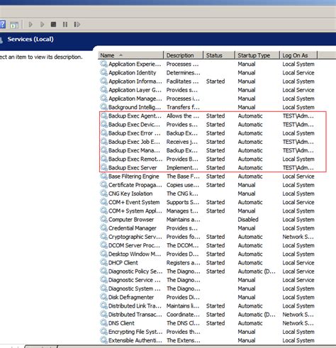 solved unable to connect to the service in backup exec 20 vox