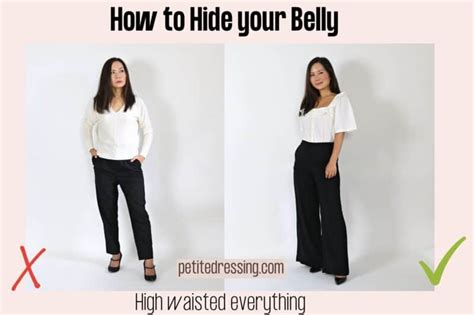 How To Hide Your Belly 21 Must Know Clothing Hacks