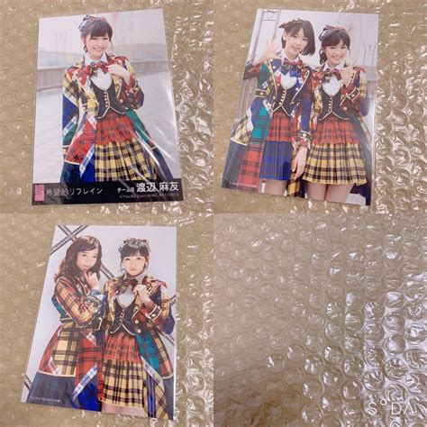 Yahoo オークション Akb48 渡辺麻友 希望的リフレイン 劇場盤 生写真