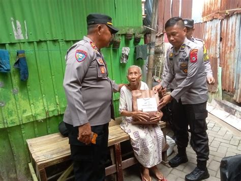 Polri Peduli Satbinmas Polres Pelabuhan Makassar Lakukan Binluh Dan