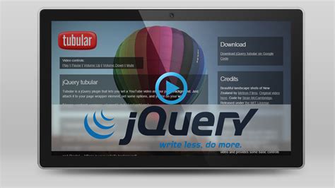 10 of the best video jquery plugins