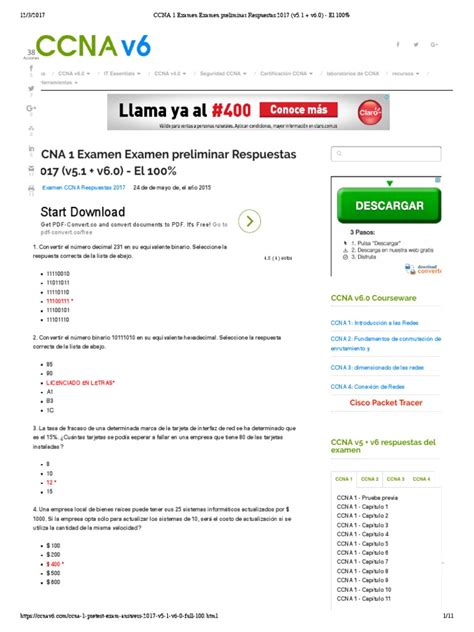 364356504 ccna 1 examen examen preliminar respuestas 2017 v5 1 v6 pdf