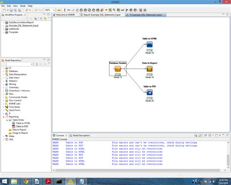 setting a database reader sql statement in batch mode over the command