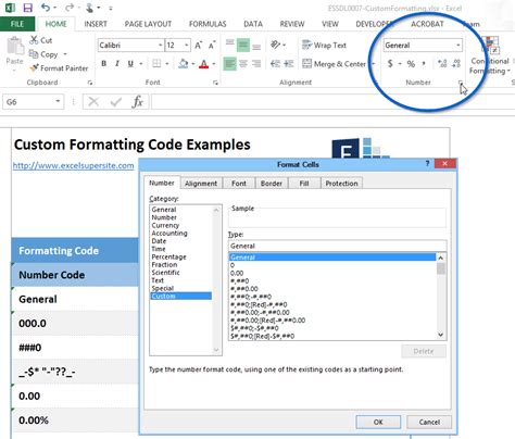 cracking the mystery of custom number formats in excel
