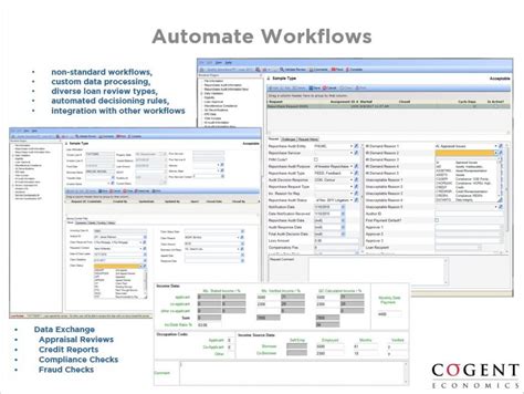Automating Workflows Cogent Qc Award Winning Loan Quality Control