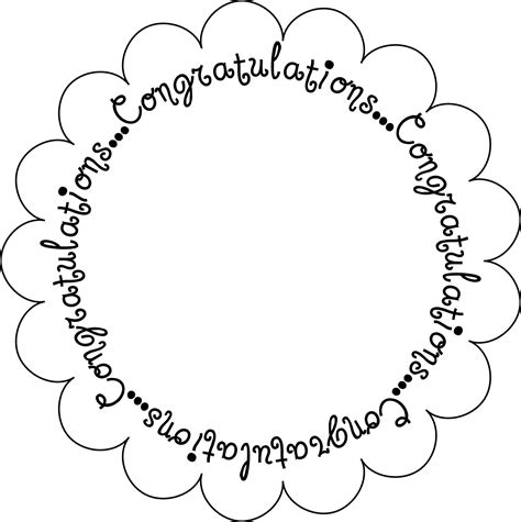 Printable Scalloped Edge Template