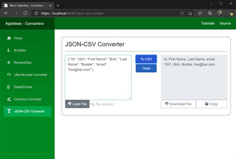 app idea 6 json to csv converter part 1 darthpedro s blog