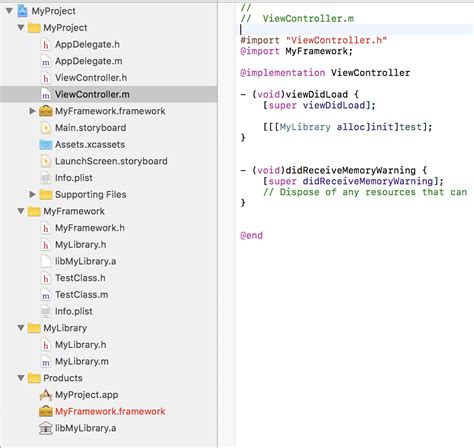 ios xcode framework wrapper for library exposing library headers