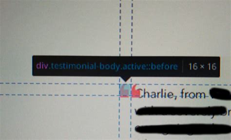 css how can i prevent content of before psuedo element from