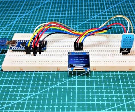 mini arduino weather station 6 steps instructables