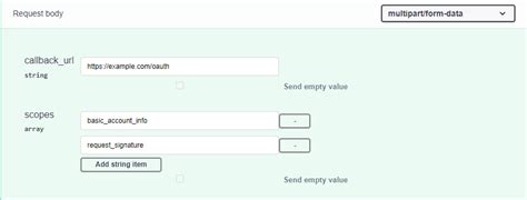 swagger ui rendering nested object in multipart form data request