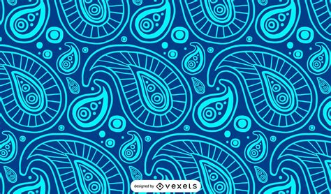 Paisley Seamless Pattern Vector Download