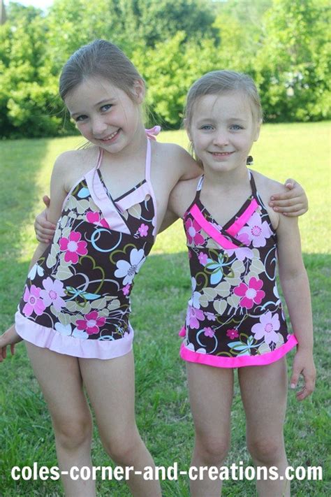 Sizes 1 5 All 4 One Stylish Swimsuit Pdf Sewing Pattern In 2021