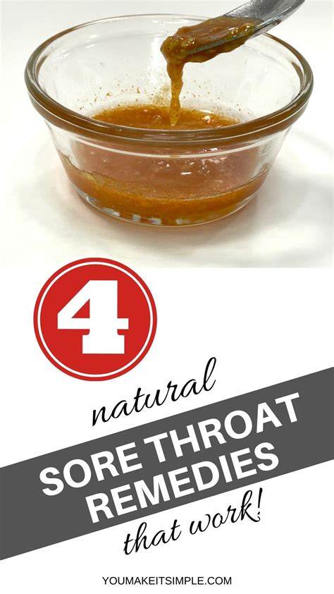 Natural Sore Throat Remedies 4 Tried And Tested Solutions That Work