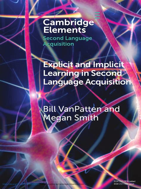 Explicit And Implicit Learning In Second Language Acquisition Pdf