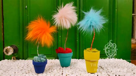 Dr Seuss Diy Day Truffula Trees At 9am The Green Door