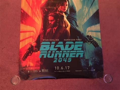 Blade Runner 2049 Original Double Sided Theatrical Promotional Poster