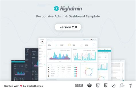 highdmin responsive bootstrap 4 admin dashboard by coderthemes on