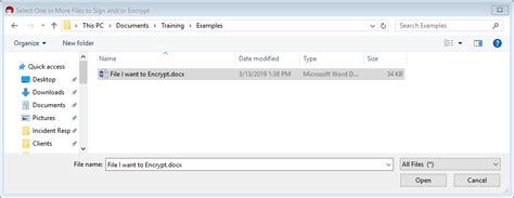 how to create windows public keys encryption to share files in the office