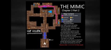 here are every the mimic ch 1 to 3 revamp mazes map not mine r themimic