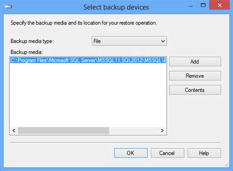 in the domain of sql server backup what is a backup set backup device