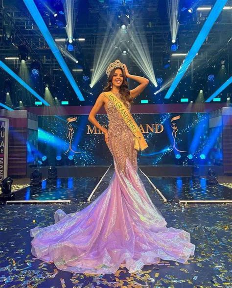 Luciana Fuster Crowned Miss Grand Peru 2023 Angelopedia In 2024