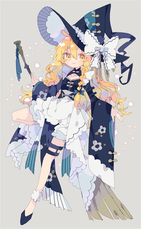 Safebooru 1girl 3 Absurdres Adapted Costume Apron Black Footwear