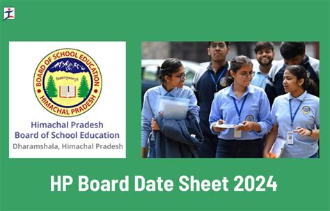Hpbose Date Sheet 2024 Out For Class 12 And 10 Hp Board Revised Exam Dates