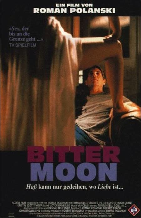 Bitter Moon Movie Poster 1993 Film Çift Izleme