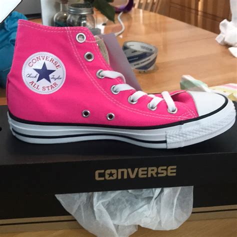 Hot Pink Converse High Tops Nib Pink Converse Best Golf Shoes Pink