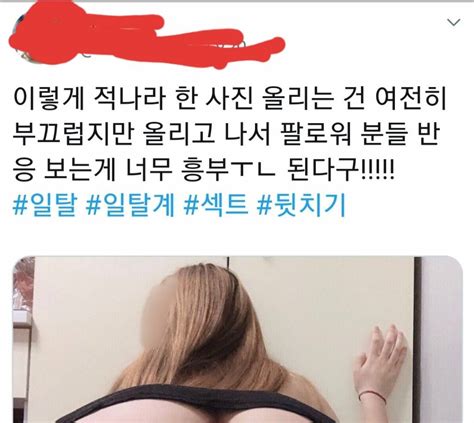 음탕한 말을 하는 트위터 일탈녀들